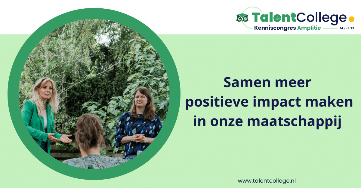 Samen bouwen aan een amplitieve samenleving - Talent College